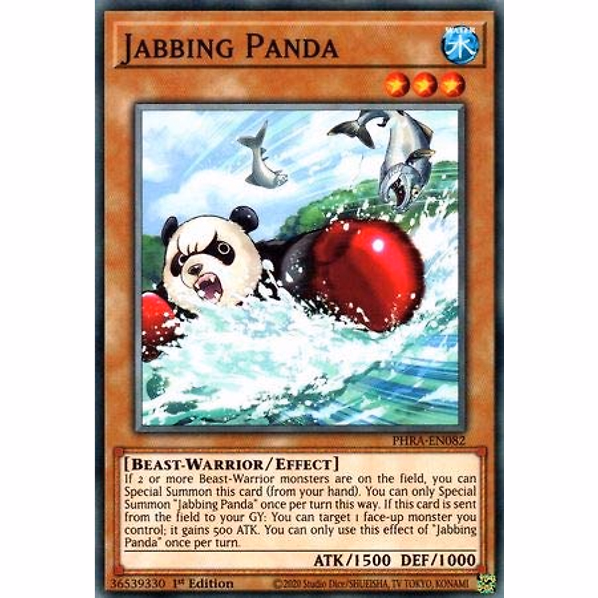 Jabbing Panda - PHRA-EN082 - Common - 1st Edition