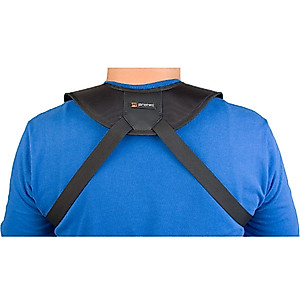 Pro Tec Saxophone Harness with Deluxe Metal Trigger Snap, Large, Model A306M, Black