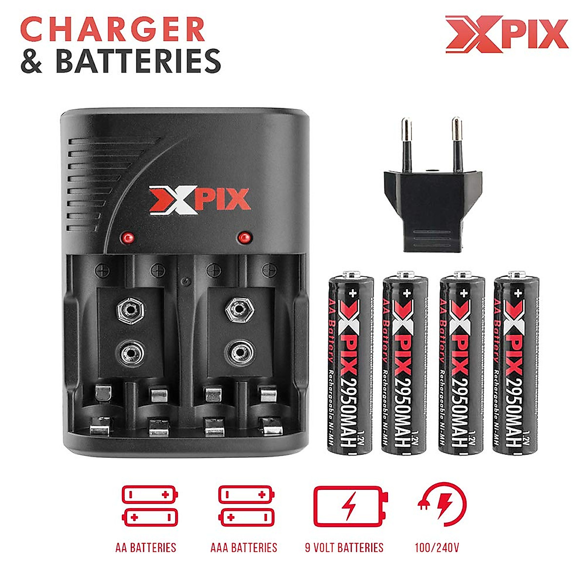 Zoom PodTrak P8 Portable Multitrack Recorder Perfect for Podcasting, Twitching and More in Premium Accessories Bundle with x4 Stereo Headphones, x4 Microphones, Batteries Cleaning Kit & More