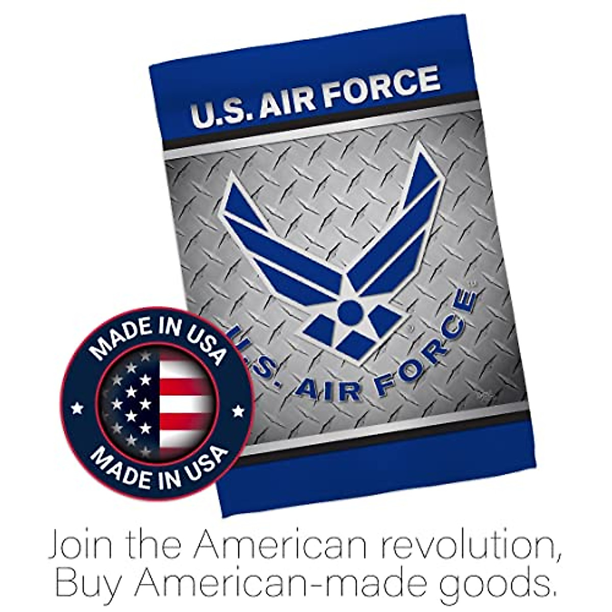 US Air Garden Flag Armed Forces USAF United State American Military Veteran Retire Official House Decoration Banner Small Yard Gift Double-Sided, 13"x 18.5", Made In USA 13 X 18.5