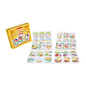 Carson Dellosa What Happens Next? Pre-Reading Puzzle Game Set, Colorful 3-Scene Picture Sequencing Phonics Game With 14 3-Scene Puzzles, Ages 4+ (42 pc)