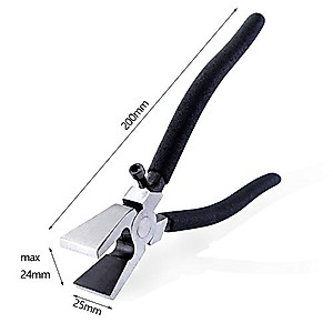 F-BBKO 42Sets 1" Key Fob Hardware - 3 Colors 1" Key Fob Key-chain Perfect with 1Pcs Key Fob Glass Running Pliers for Key Fob Wristlets Install