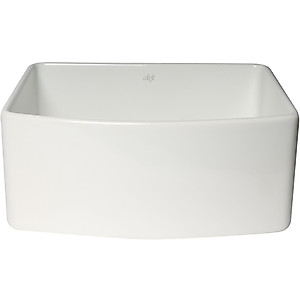 ALFI brand ABFC2420-W Kitchen Sink, White