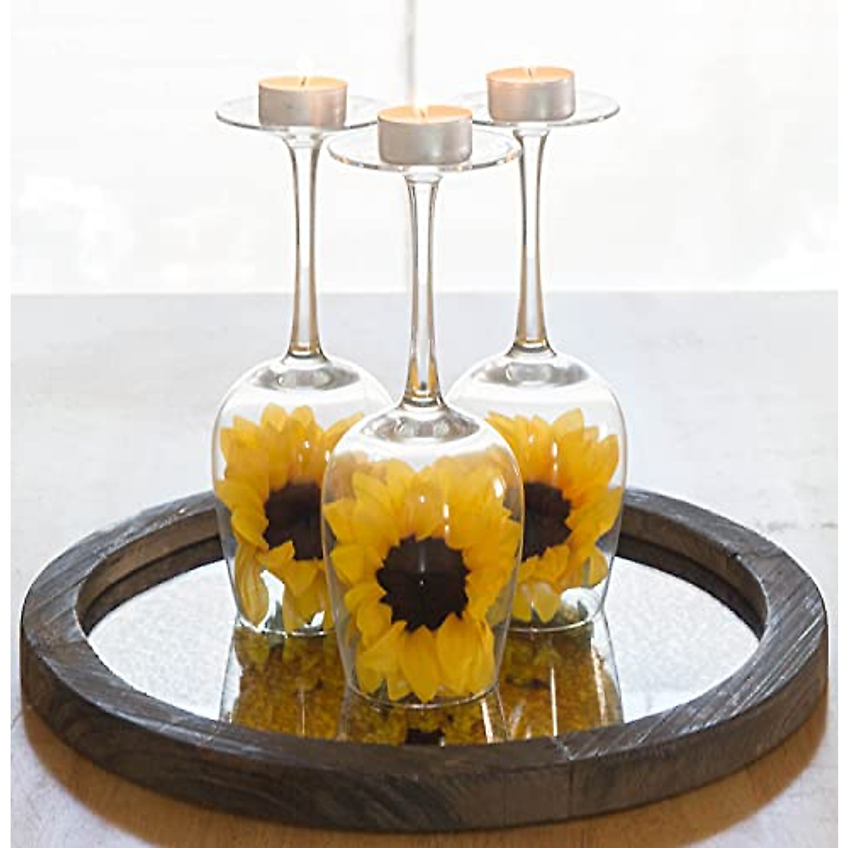 Stonebriar 50 Pack Unscented Tea Light Candles with 6-7 Hour Extended Burn Time