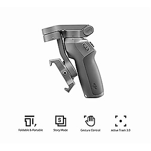 DJI Osmo Mobile 3 - 3-Axis Smartphone Gimbal Handheld Stabilizer Vlog Youtuber Live Video for iPhone Android