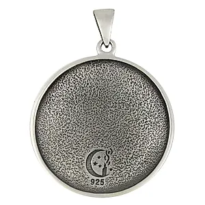 Moonlight Mysteries Sterling Silver Fifth Pentacle of Mars Talisman for Protection