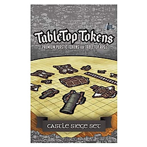 Geek Tank Games Tabletop Tokens: Castle Siege Set
