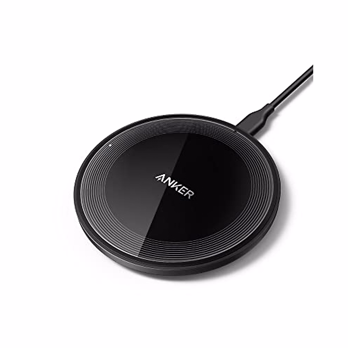 Anker 315 Wireless Charger (Pad), 10W Max Fast Charging, Compatible with iPhone 14/13 Series, Samsung S22, AirPods, Samsung Buds, Google Buds, and More (Wall Charger Not Included)