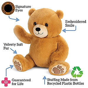 Vermont Teddy Bear Teddy Bear Stuffed Animal - Hugsy Teddy Bear Large, 20 Inch
