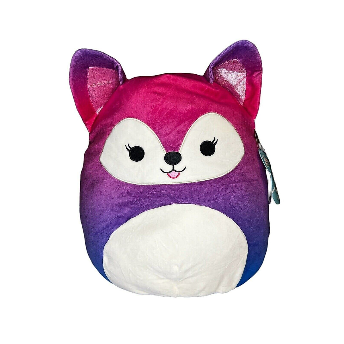 Squishmallows Rare 16-Inch Syana The Fox Plush - Add Syana to Your Squad, Ultrasoft Stuffed Animal Large Plush Toy, Official Kellytoy Plush