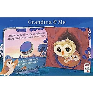 Grandma & Me Children's Finger Puppet Board Book, Ages 1-4