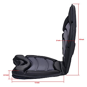 Ultra thick OceanMotion Ergo-Fit sit on top Kayak seat w/storage bag