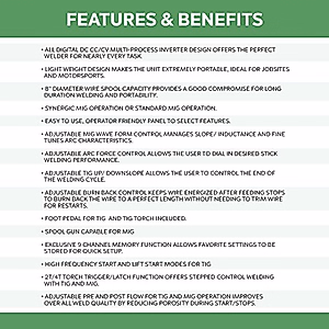 2021 Everlast PowerMTS 211Si MIG TIG Stick 200amp 110v/220v Multi Process new Welder