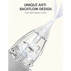 GROWNSY Nasal Aspirator for Baby, Electric Nose Aspirator for Toddler, Baby Nose Sucker, Automatic Nose Cleaner with 3 Silicone Tips, Adjustable Suction Level, Music and Light Soothing Function