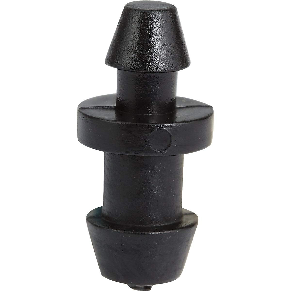 Raindrip 646050B Goof Plugs for Drip Irrigation Supply Tubing, Plug Unneeded Holes in Tubing, Plastic, 50-Pack, Black