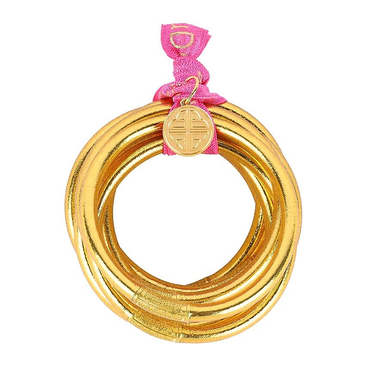 BuDhaGirl Gold All Weather Bangles (AWB) - Serenity Prayer