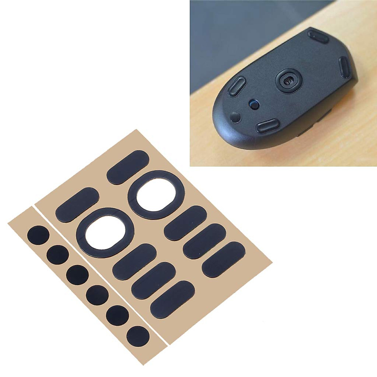 Mouse Feet,Hotline Games Competition Level Mouse Skates Gildes for G304 G305 Mouse 0.6mm 2 Sets/Pack