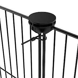 HOMIDEC Pet Playpen,Small Animals Cage DIY Wire Portable Yard Fence with Door for Indoor/Outdoor Use,Puppies,Kitties,Bunny,Turtle 48" x 24" x 16"