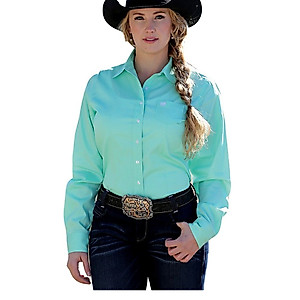 Cinch Women's Msw9164028, Mint, L