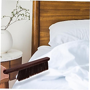 Hohopeti Bed Brush Brushes Broom Wood Brush Dust Remover Brush Bench Brush Bed Cleaning Brush Hand Brush Car Brush Clothes Brush Furniture Brush Dusting Brush Sand Brush for Beach The Pet
