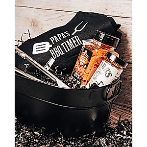 MagicWater Supply Crinkle Cut Paper Shred Filler (1 LB) for Gift Wrapping & Basket Filling - Black & Silver