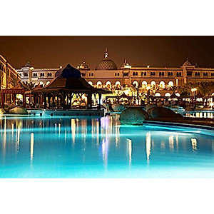 Broadroad LED Pool Light Bulb 120V 65W Daylight White 6000K Swimming Pool 6000LM Pool Light Bulb Replacement for Most Pentair Hayward Light Fixtures (Pool 65W)