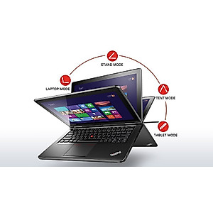 Lenovo Thinkpad S1 Yoga Convertible Touchscreen Ultrabook - Core i5-4300U, 8GB RAM, 180GB Solid State Drive, Windows 8.1 Professional, WiFi AC, 8 Cell Battery