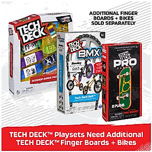 Tech Deck, Daewon Mega Bowl, X-Connect Park Creator, Customizable and Buildable Ramp Set with Exclusive Fingerboard, Kids Toy for Ages 6 and up