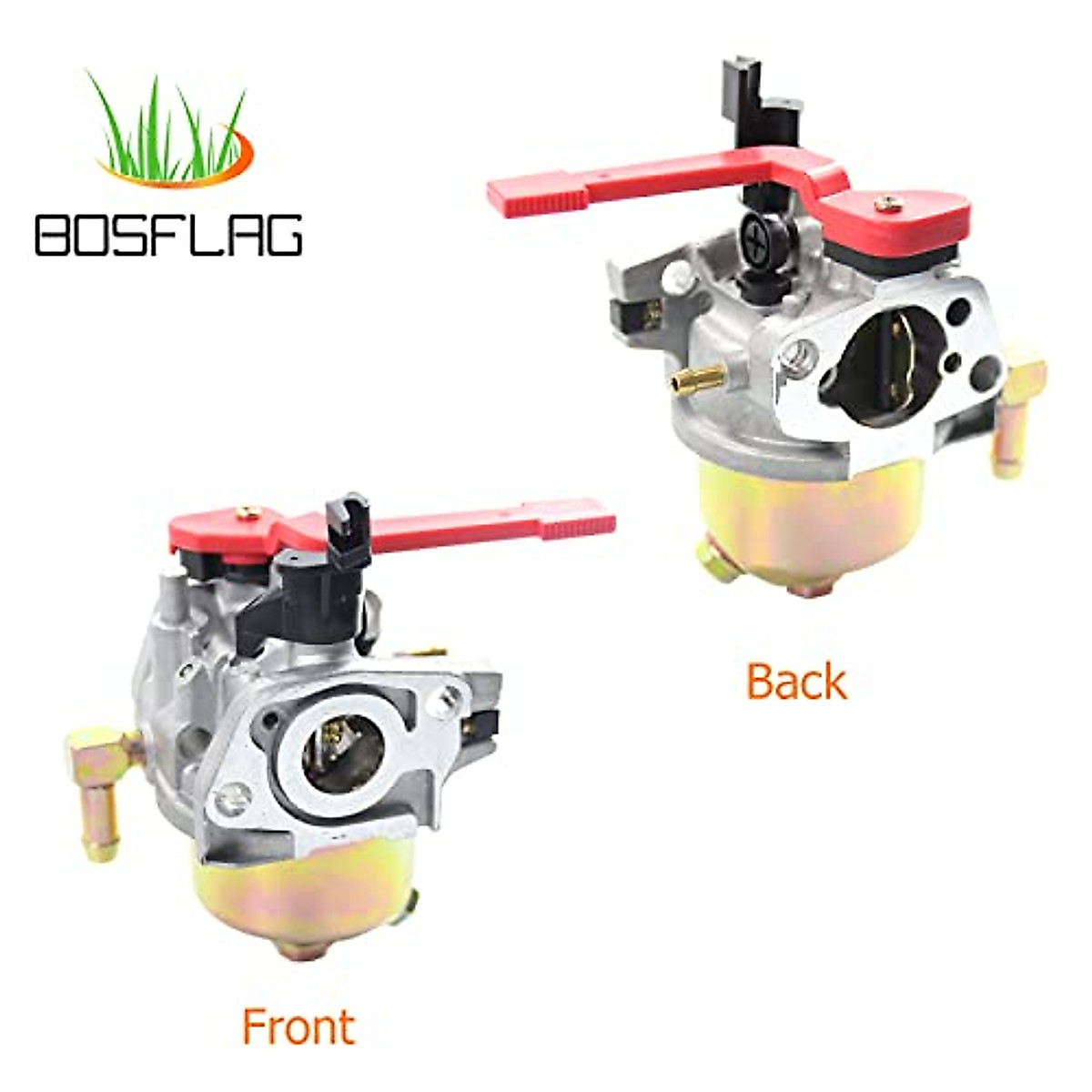BOSFLAG 951-10956A Carburetor Replaces 951-10956, 951-12612A, 951-12612, 751-14018, 951-14018, 751-10956, 751-10956A for MTD, Yard Machines, Troy-Bilt, Husky Engines