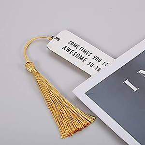 Valentines Day Gifts for Him Her Bookmark with Tassel for Teen Girls Inspirational Gifts for Women Daughter Son Teen Boys Birthday Gifts for High School Students Teacher Book Lover Reader from Mom Dad