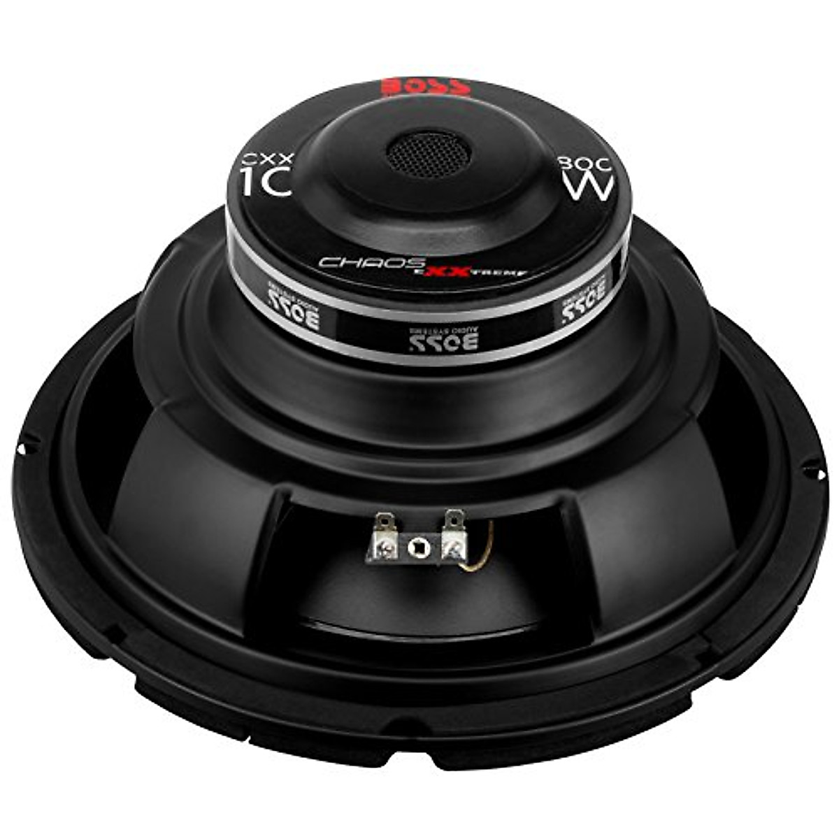 BOSS Audio Systems CXX10 Car Subwoofer - 800 Watts Maximum Power, 10 Inch Subwoofer, Single 4 Ohm Voice Coil, Sold Individually