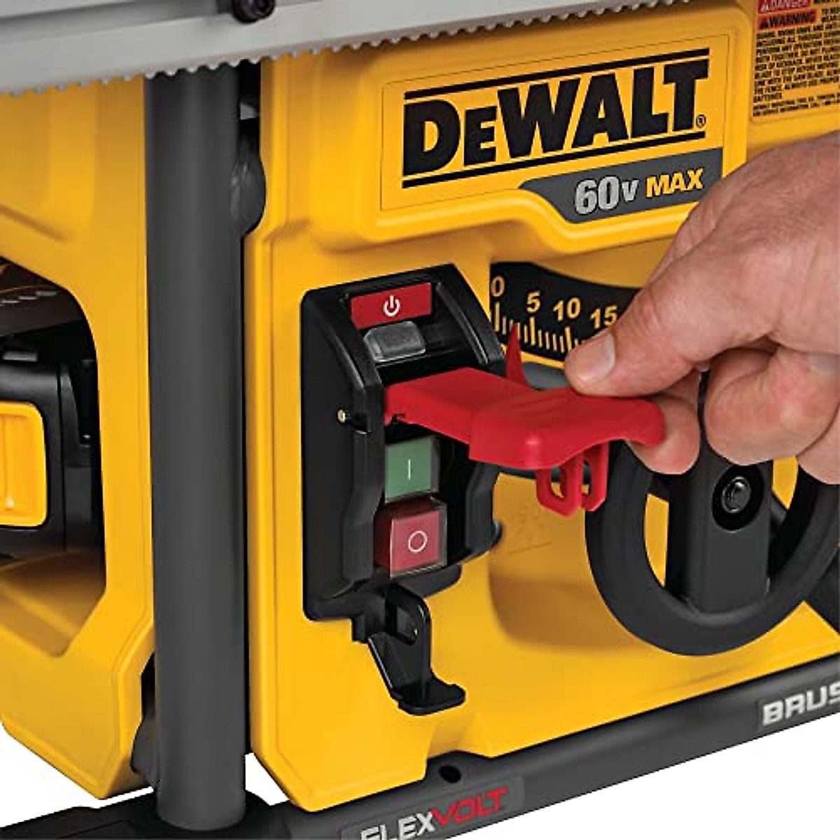 DEWALT FLEXVOLT 60V MAX* Table Saw, 8-1/4-Inch (DCS7485T1)