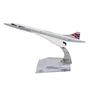 TANG DYNASTY(TM) 1:400 16cm Concorde British Airways Metal Airplane Model Plane Toy Plane Model