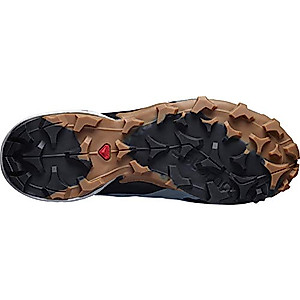 Salomon Cross MID Gore-TEX Hiking Boots for Women, Lead/Stormy Weather/Charlock, 9.5