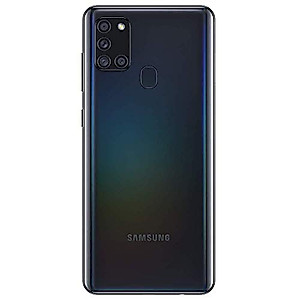 SAMSUNG Galaxy A21S SM-A217M/DS 4G LTE 64GB + 4GB Ram LTE USA w/Four Cameras (48+8+2+2mp) Android - Black (Renewed)