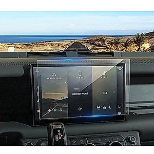 Coleya 2023 2024 Defender Screen Protector for L and Rover Defender 11.4-inch Touch Screen Pivi Pro Infotainment Display 9H Tempered Glass 2023 2024 Defender HD Transparent Protective Film