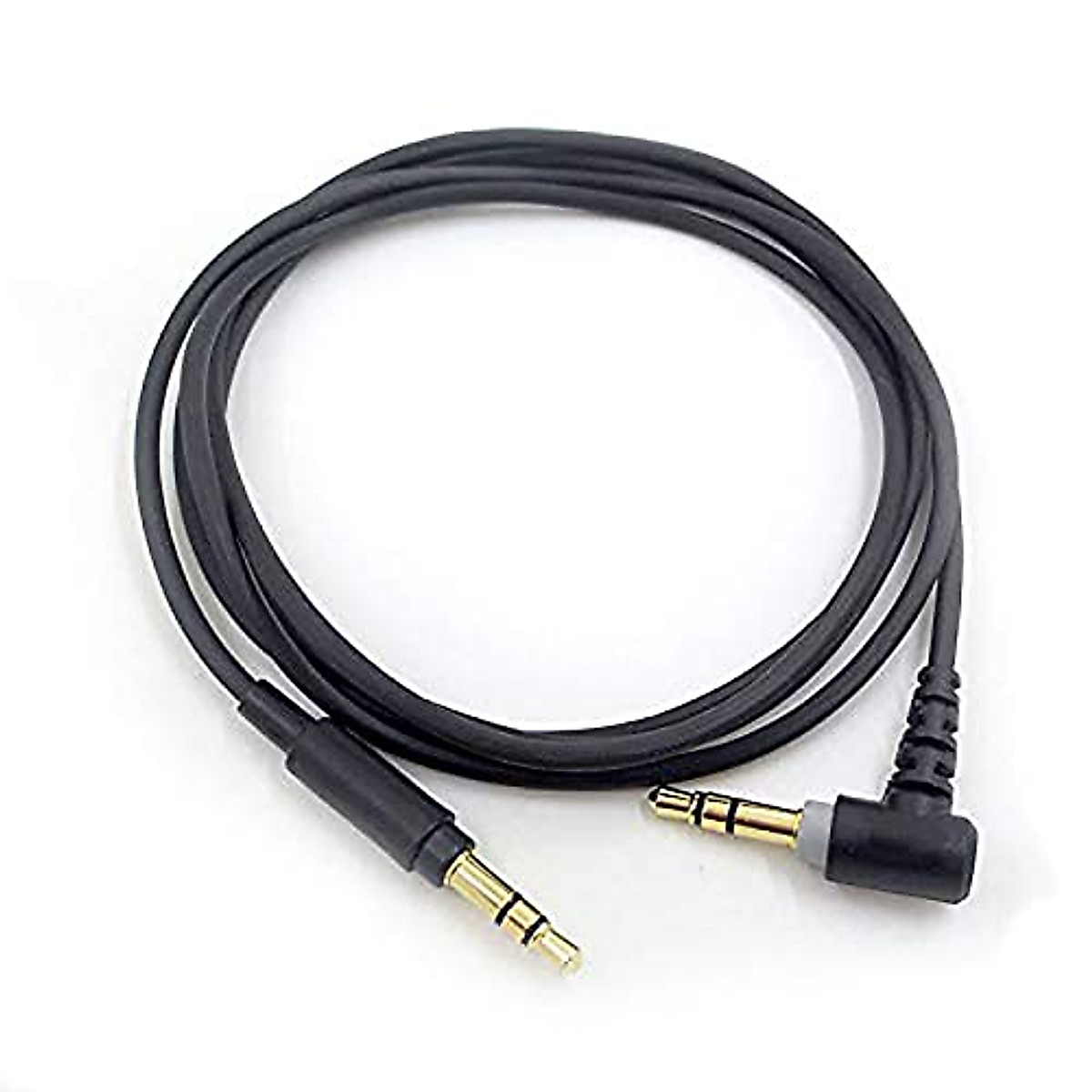 Tobysome Replacement WH-1000XM5 WH-1000xm3 Headphones Audio Cable Aux Cord Compatible with Sony MDR-10R / MDR-100ABN / MDR-1A / MDR-XB950B1 / MDR-1000X / MDR-1ADAC/WH-1000XM4 Headphones - Black