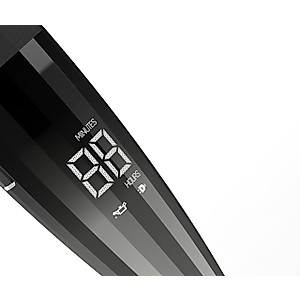 Amazon Series JRL Fresh Fade 2020C Clipper - Professional Hair Clippers w/Cool Blade Technology for Men's Grooming - Rechargeable Clippers w/LCD Display and Corrosion Proof (Silver)