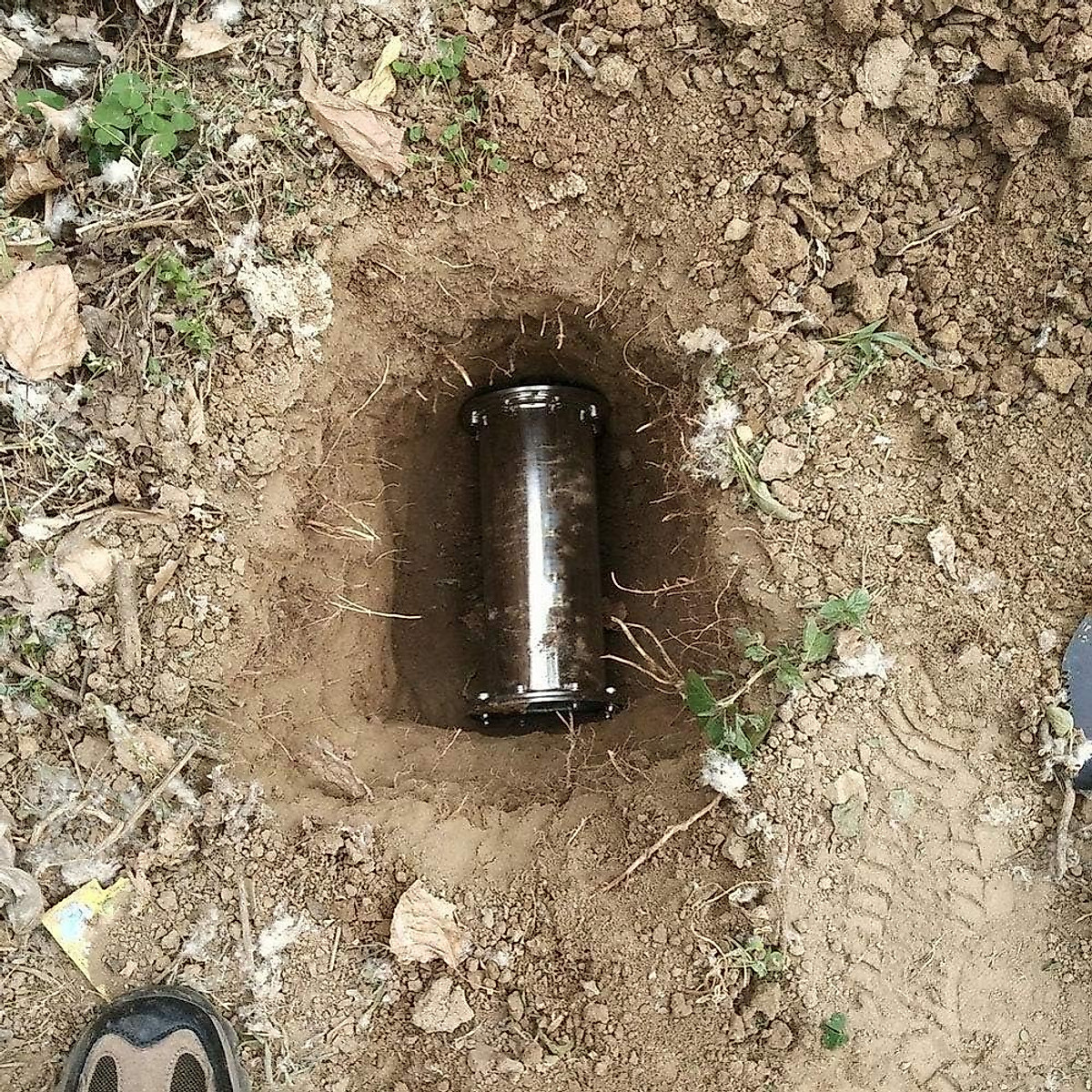 RISEDC Time Capsule Container Waterproof Stainless Steel Lock Future Graduation Gift Storage Goods 20cm/7.9inch