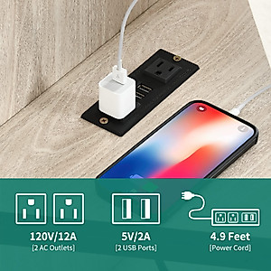 YITAHOME Corner TV Stand for TVs up to 55/50 Inch with Power Outlet, Modern Farmhouse Entertainment Center, Wood TV Media Console with Storage Cabinets Shelves for Living Room, White Oak