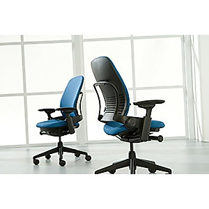 Steelcase Office Chair, Blue - 5" Cylinder
