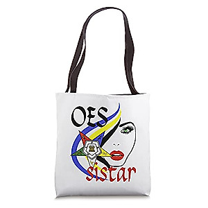 Order Of The Eastern Star OES Ring Sisterhood Sistar Diva Tote Bag