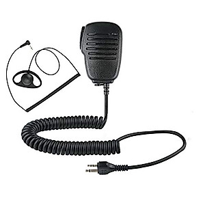 KCTIN Speaker Mic for Midland with 3.5mm Earpiece for GXT1000VP4 LXT600VP3 GXT1050VP4 GXT1000XB Walkie Talkies