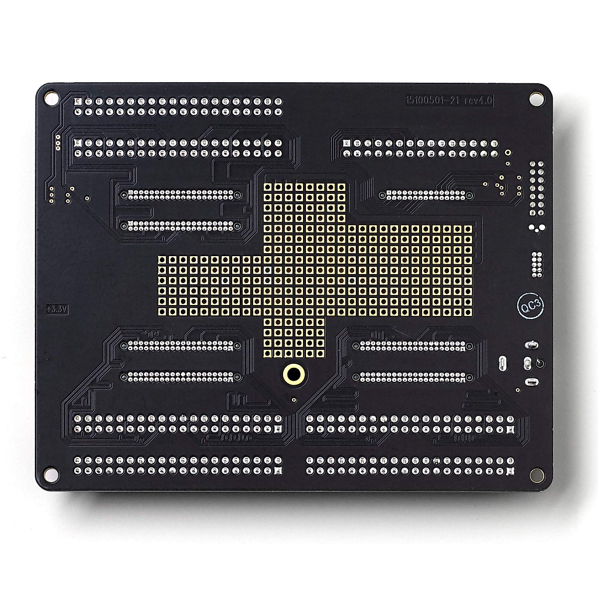 krtkl breakyBreaky snickerdoodle Baseboard – Breakout Board with 0.1" Headers, 270 I/O and JTAG