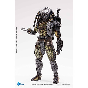 Hiya Toys Alien vs. Predator: Young Blood Predator 1:18 Scale Action Figure, Multicolor