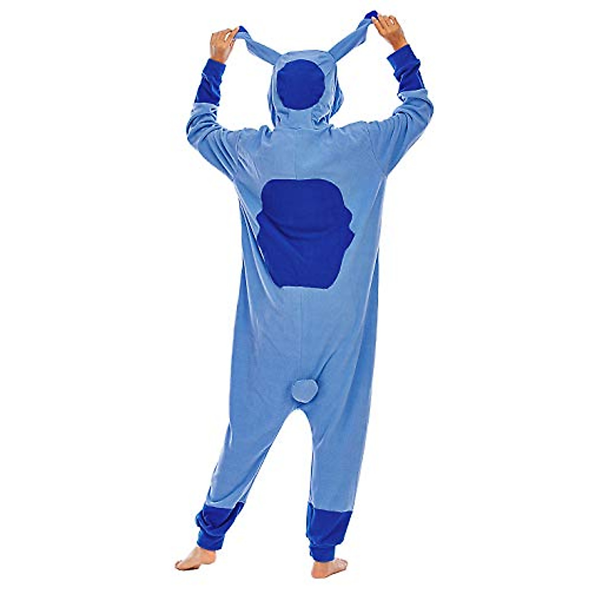 Halloween Animal onesie pajamas for adults stitch onesie cosplay costume homewear Blue, S