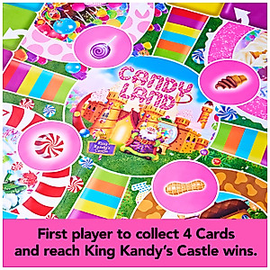 Giant Candy Land Game for Kids Party Board Game Indoor/Outdoor with Oversized Gameboard Summer Toy for Preschoolers, Kids, & Families Ages 4 and up