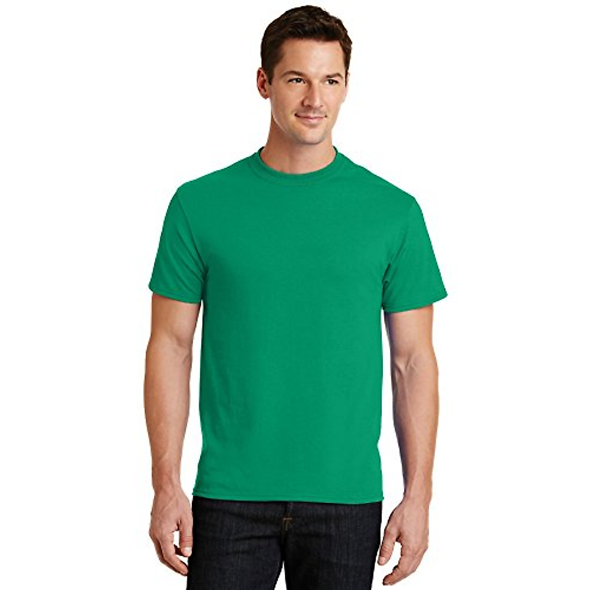 Port & Company Men's 50/50 Cotton/Poly T Shirt 6XL Kelly Green