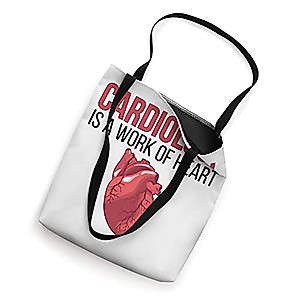 Cardiology Work Of Heart Cardiologist Appreciation Tote Bag
