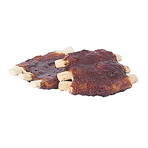 DreamBone Grill Masters Ribs, No-Rawhide Chews for Dogs, 5 Half Racks